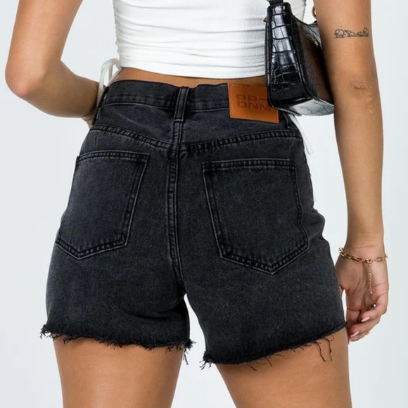 Princess Polly | Shorts | Nwt Princess Polly Xena Denim Shorts Black ...